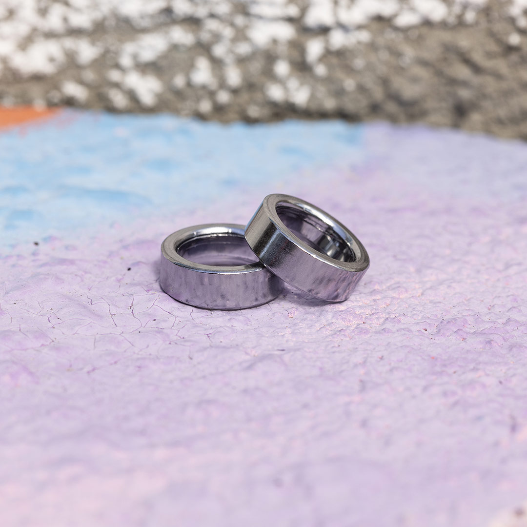 Mission BMX axle adapters.