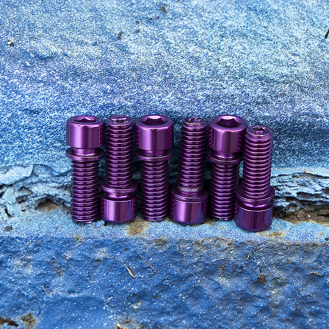 Add some color with Mission stem bolts. – Mission BMX