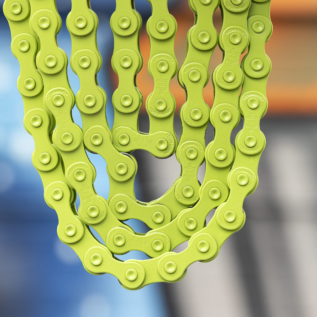 Mission 510 chains available in green. – Mission BMX