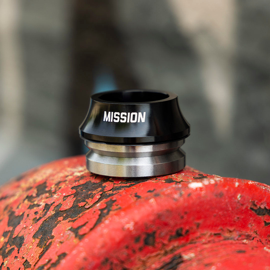 The Mission BMX Turret headset.