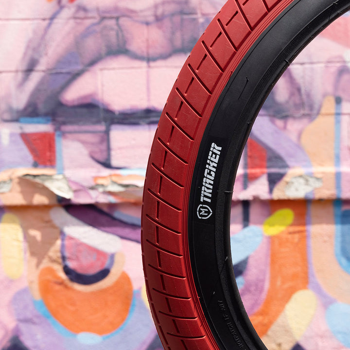 Rolling with the Mission Tracker tire. – Mission BMX